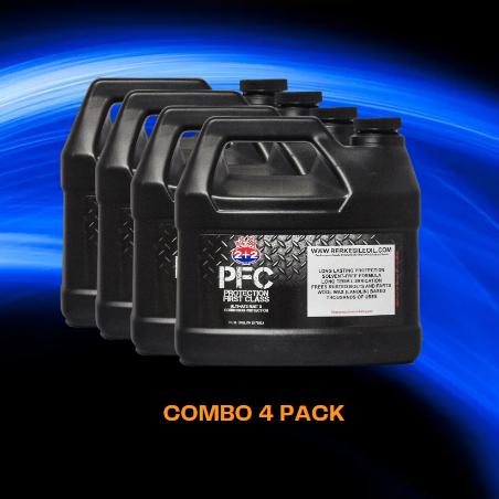 Combo con 4 Galones de Ducha Anticorrosiva Protection First Class (PFC ...